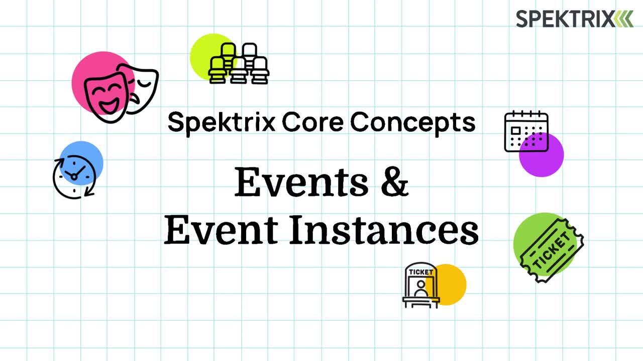 How to Use Spektrix: Core Concepts